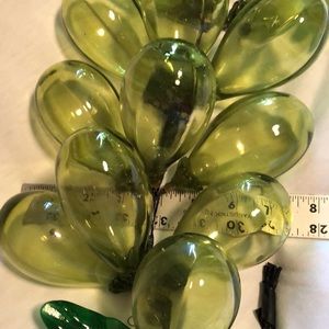 Vintage | Wall Decor | Vintage Hand Blown Murano Glass Grapes Cluster ...
